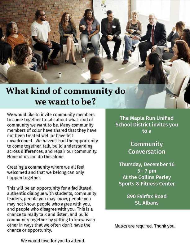 What Kind of Community do we want to be? A Community Conversation on ...